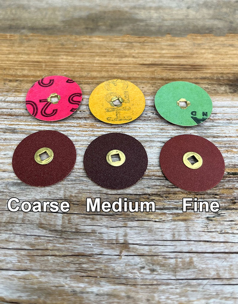 Snap on Sanding Discs 7/8'' by Ikohe (pkg/50) (ST103X) (choose Grit) - Etsy