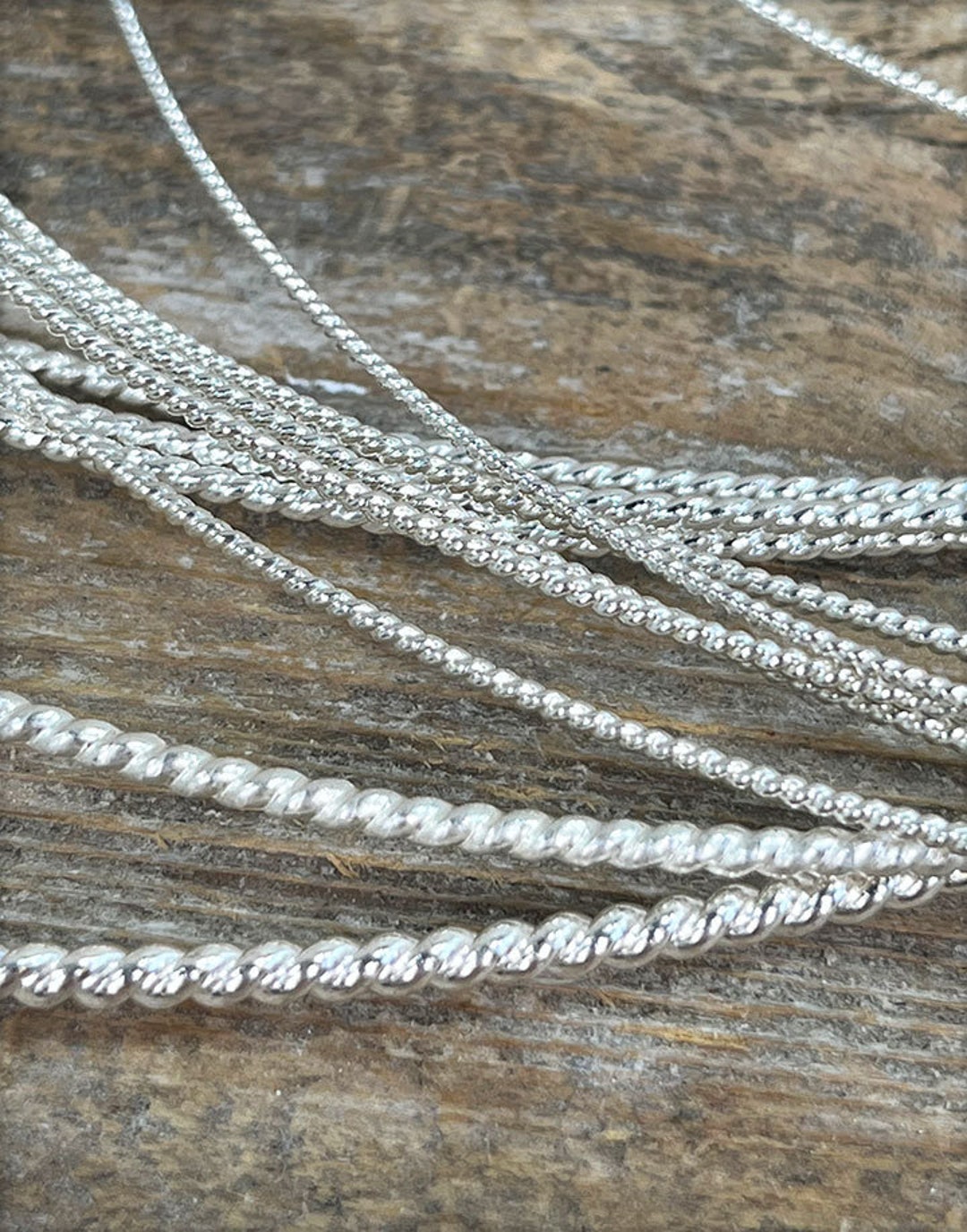 Twist Sterling Silver Wire (STWXX) **choose Size** - Etsy
