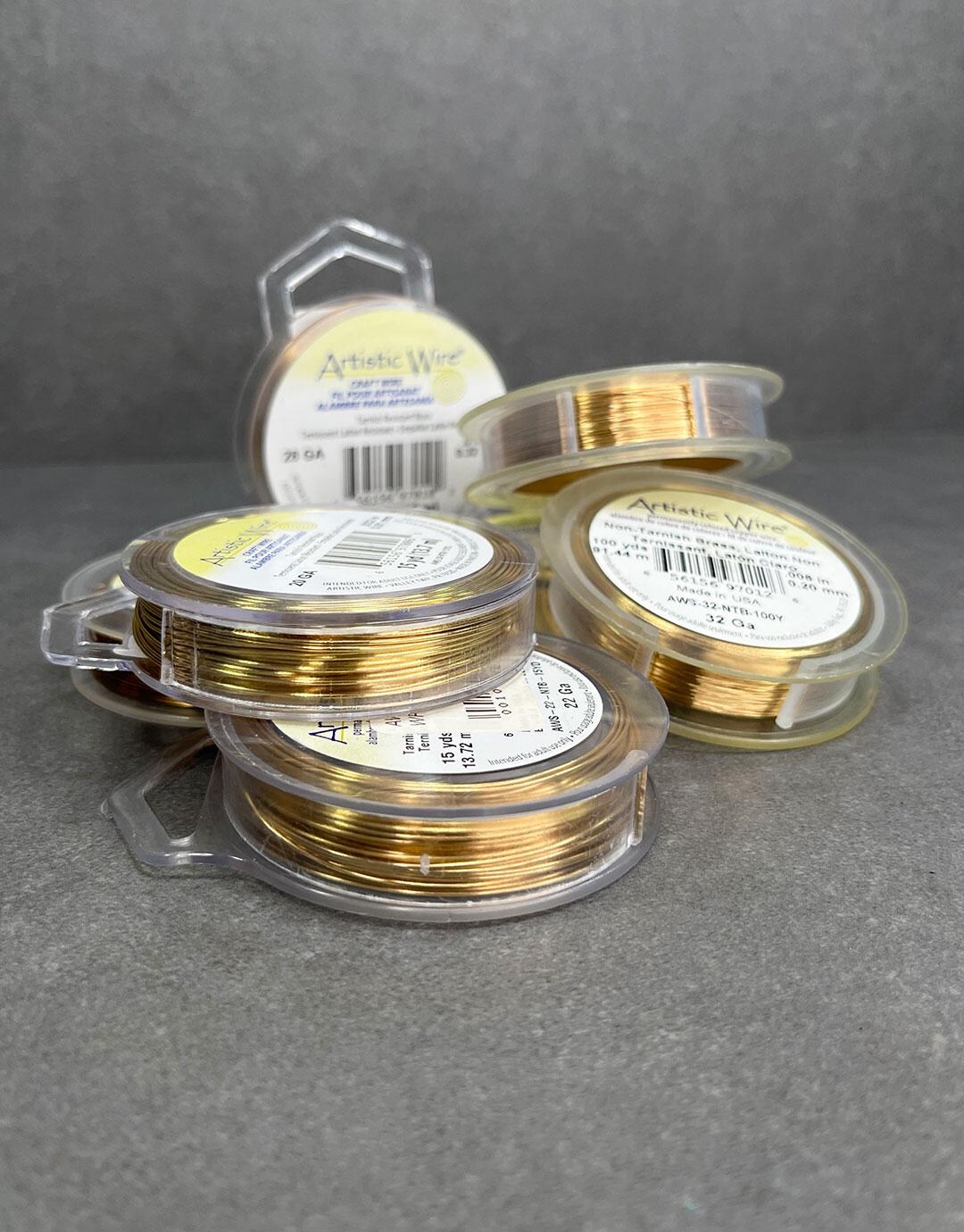 Artistic Wire Tarnish Resistant Brass (WR336XX) **choose Wire Size** - Etsy