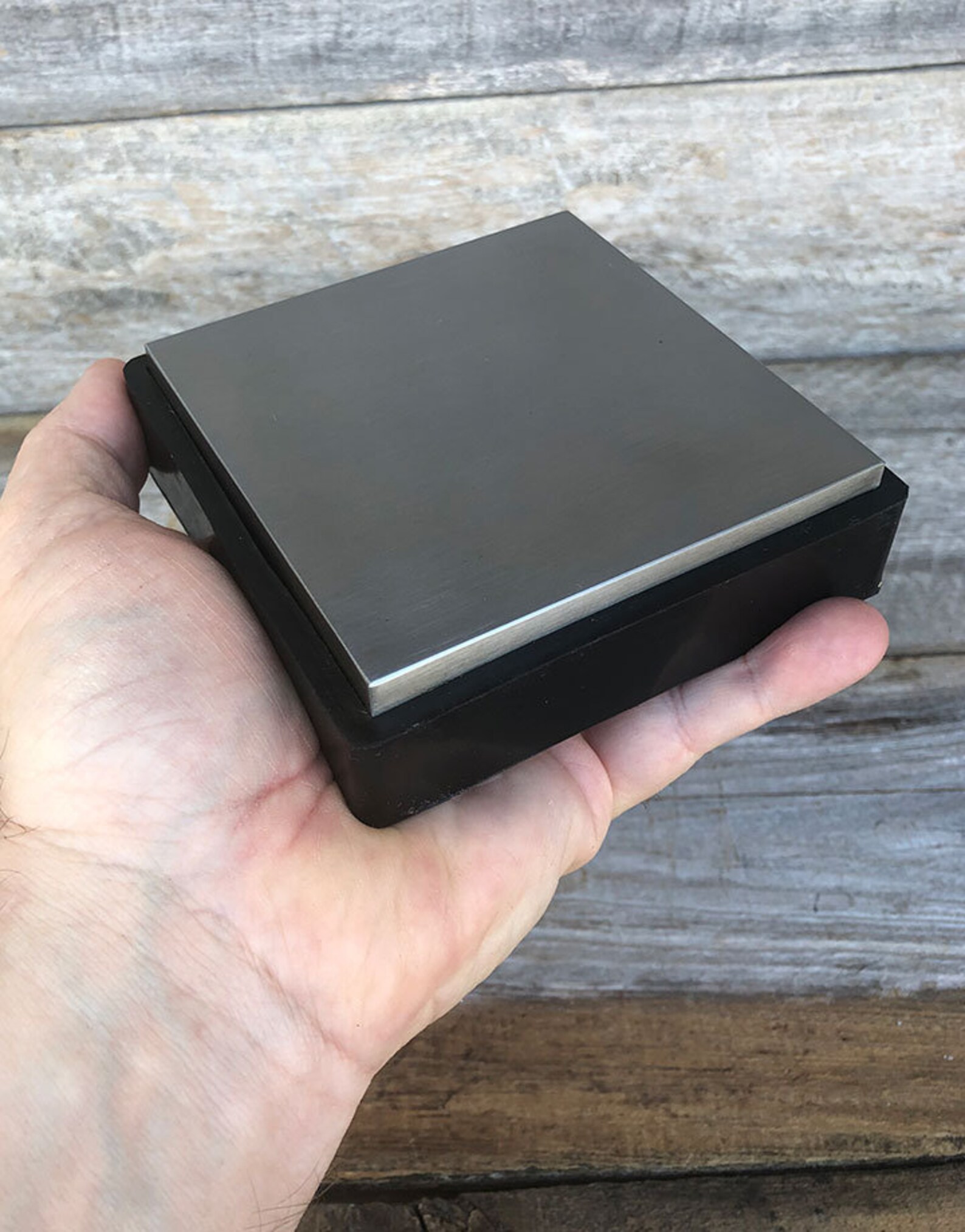 Steel Bench Block with Removable Rubber Base 3-7/8 x | Etsy