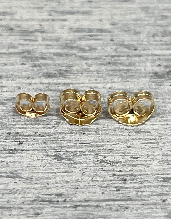 Friction Earring Backs 14KY Gold (909-0X) **choose Size** (sold per ...