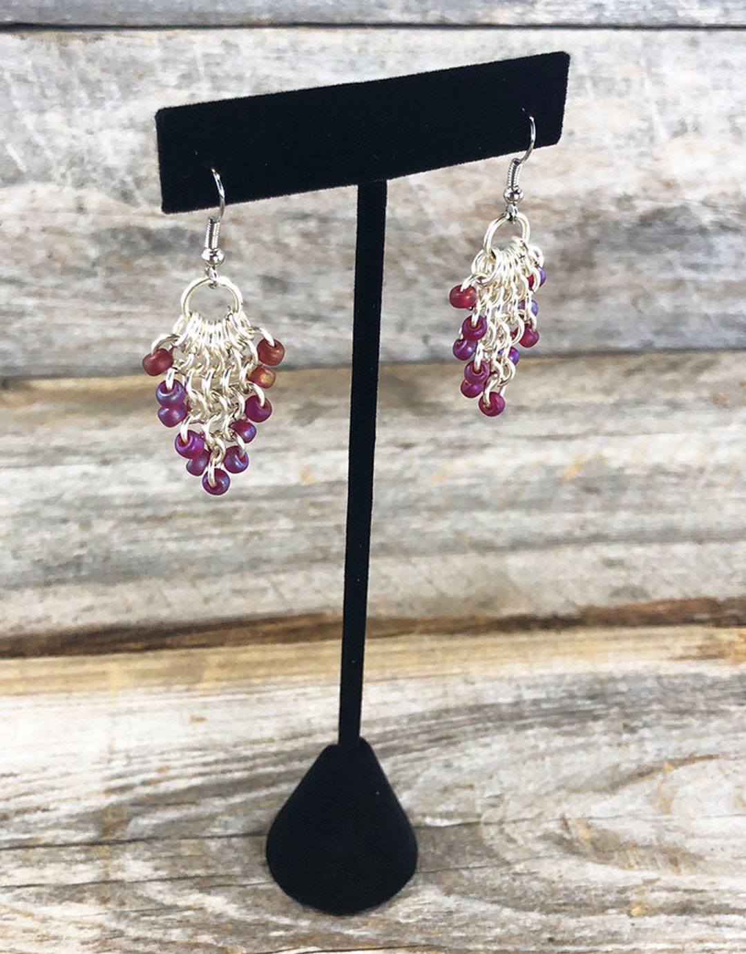 Black Value Velvet Earring Display 6-1/2" High (pack of 3) (DER1255) - Etsy