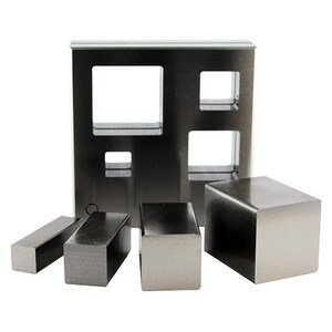 Large Square Disc Cutter Set of Four Sizes 10mm to 27mm (DA2416) - Etsy