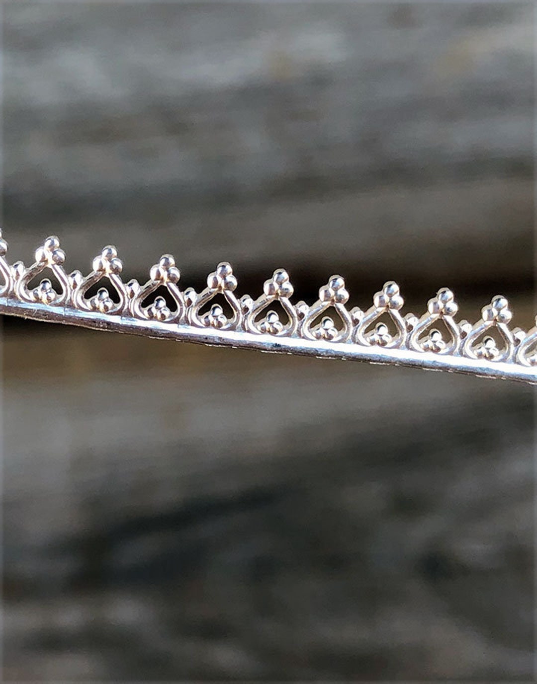 Sterling Silver Gallery Wire "inverted Heart" (SGW02) - Etsy