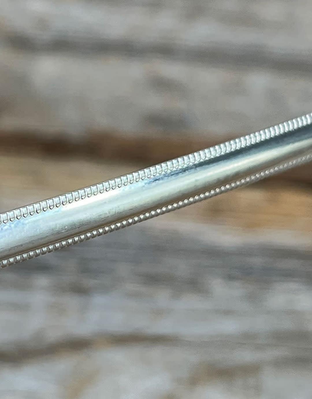 Pattern Wire Sterling Silver 5.4 X 1.4mm (SPW17) - Etsy