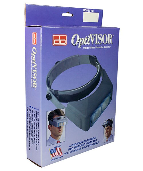 Optivisor Headband Magnifier (choose Your Magnification) (29.47X) - Etsy