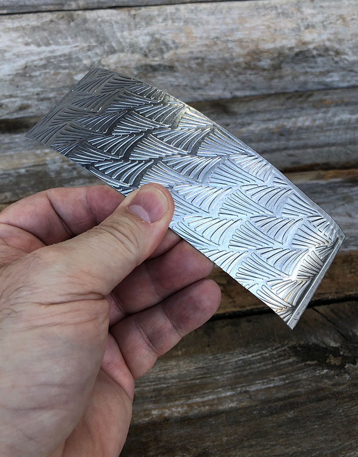 Patterned Aluminum Sheet tropical Fern 2 X - Etsy