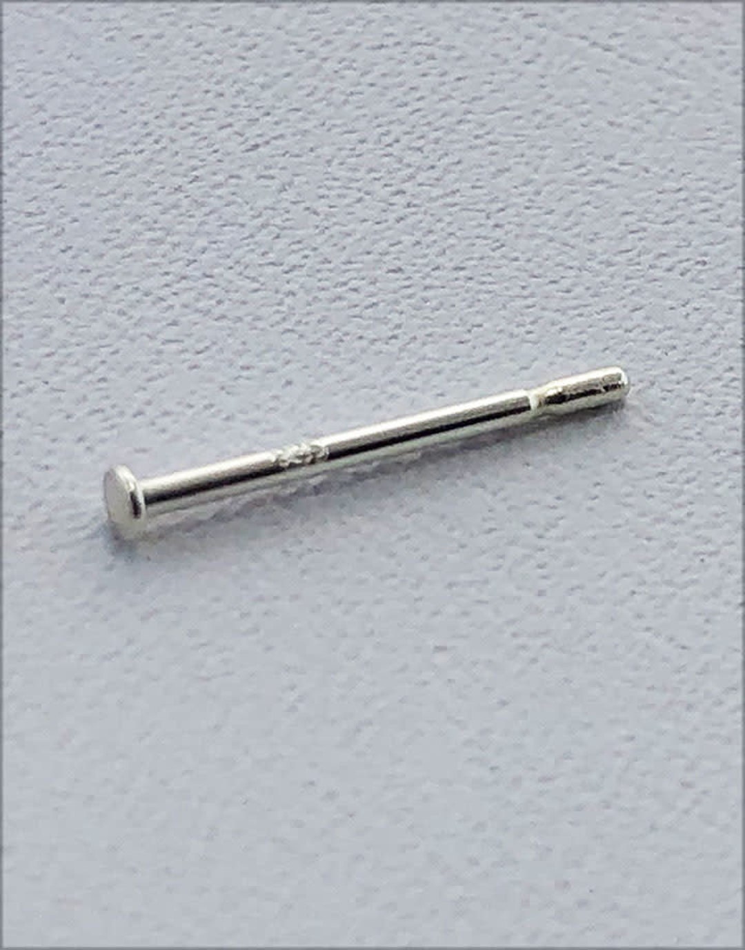 Sterling Silver Earring Post With 1.5mm Pad (pkg of 20) (902S-41) - Etsy