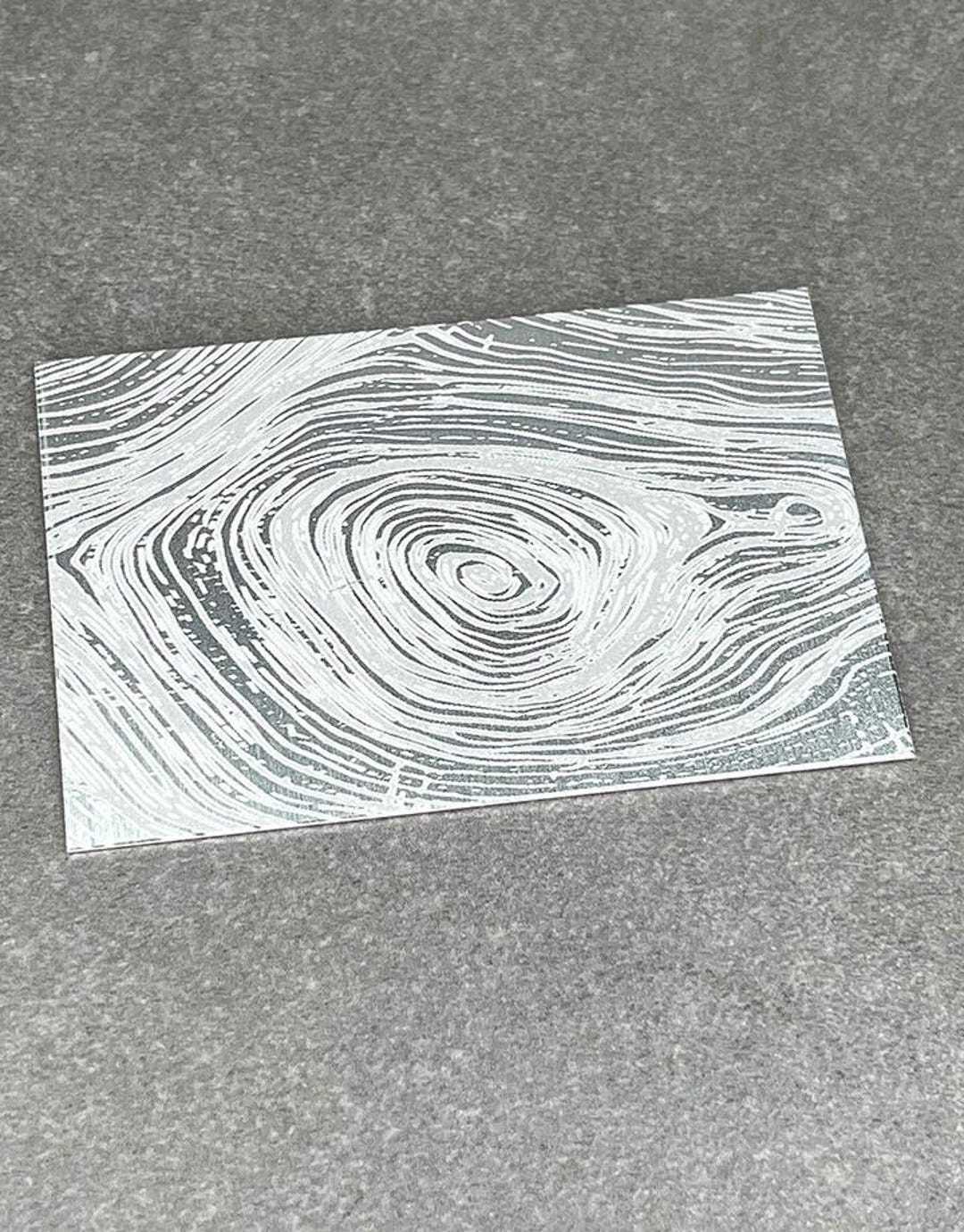 Laser Engraved Pattern Aluminum Sheet (wood Knot) 3x2" (ALP0044) - Etsy
