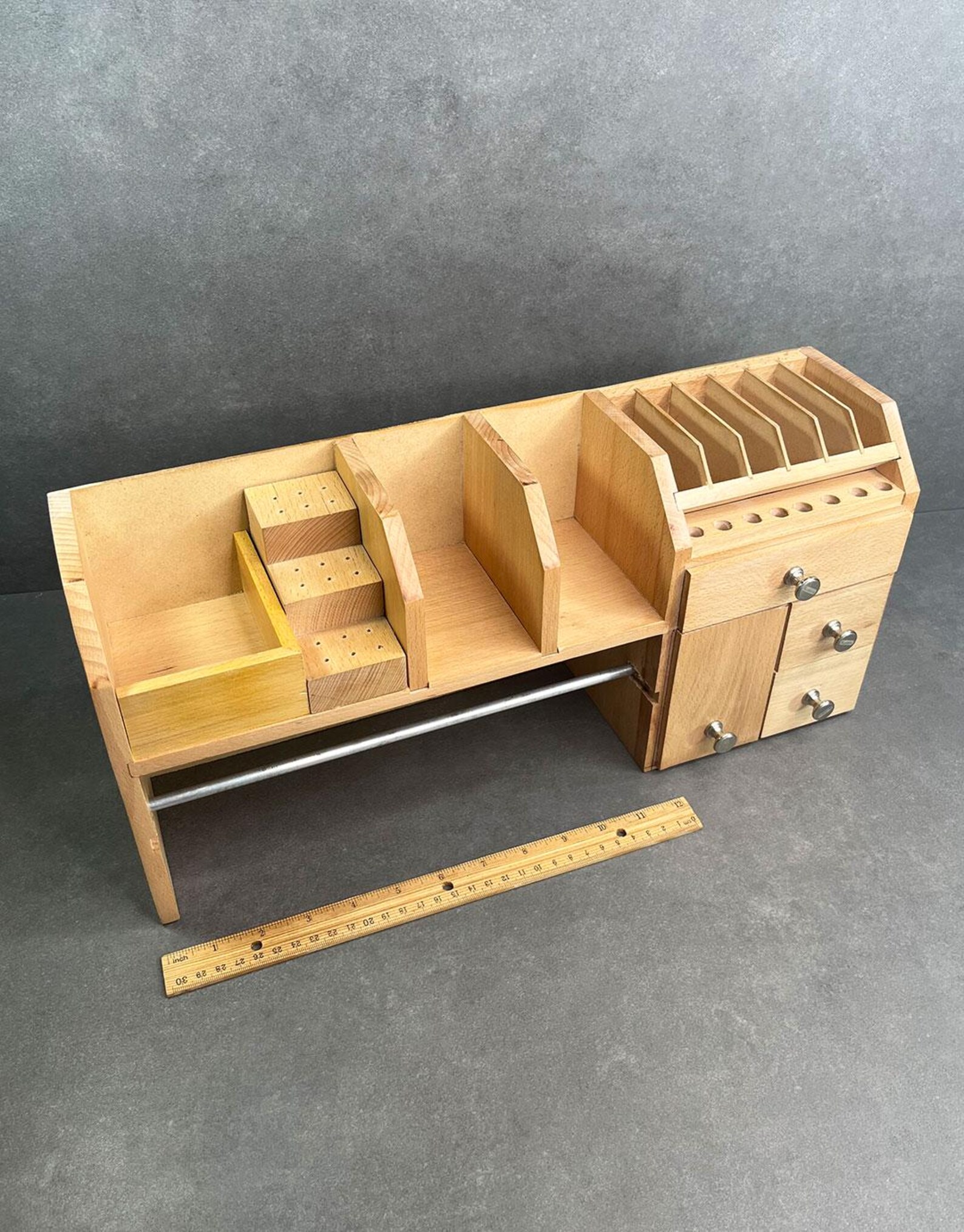 Wooden Tabletop Workbench Organizer (BN2075) - Etsy