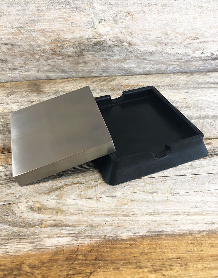 Steel Bench Block With Removable Rubber Base 3-7/8 X - Etsy