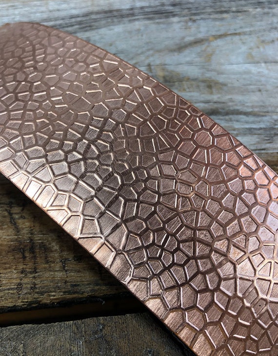 Patterned Copper Sheet lake Bed 2 X 6 | Etsy