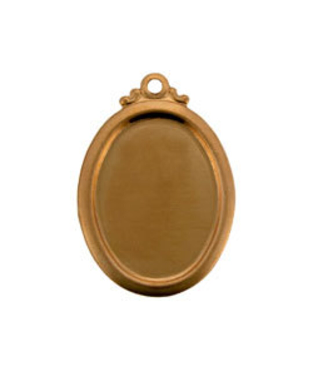 Copper Shape Oval With Ring 22x17mm 24ga Package of 6 MSC20924 - Etsy