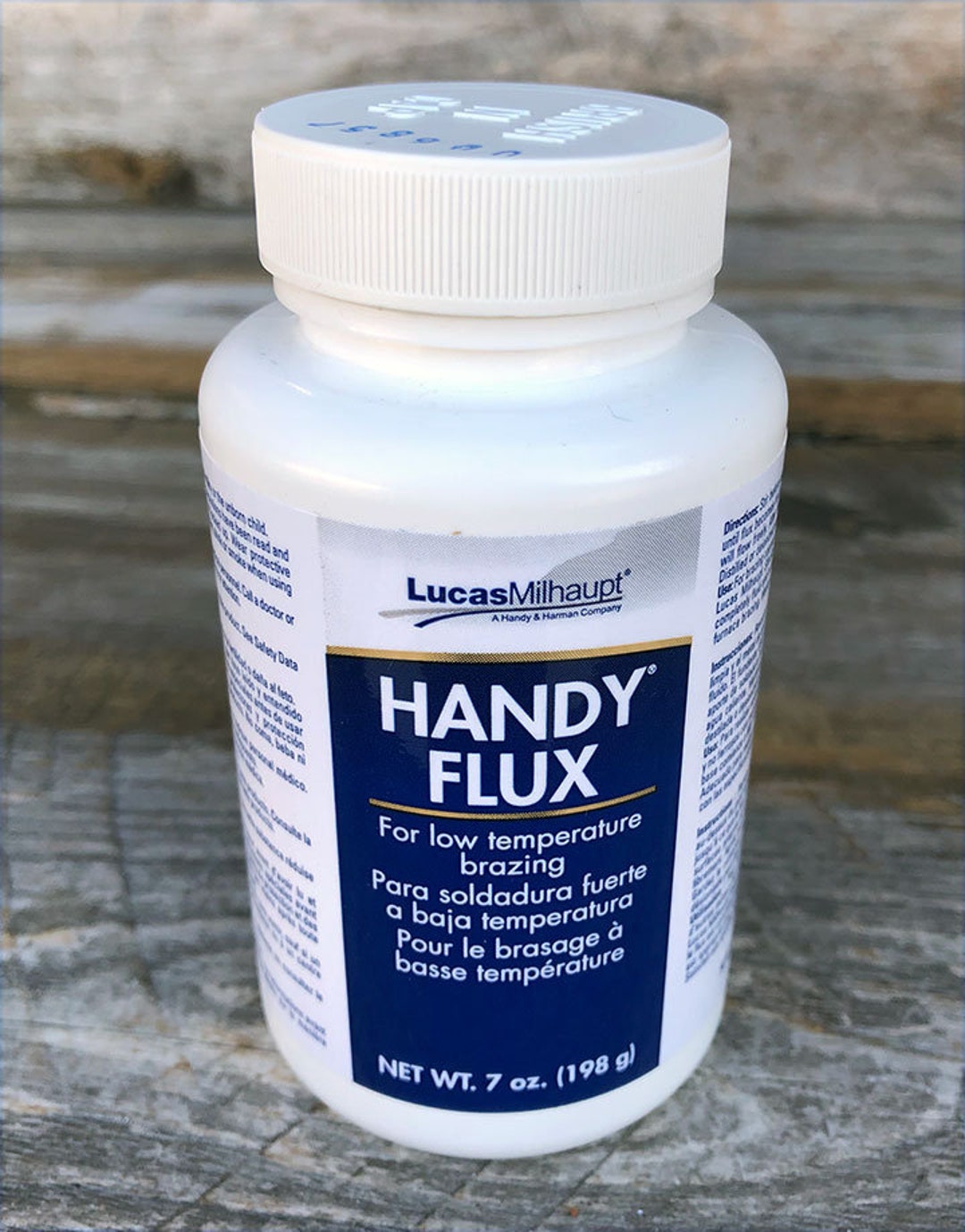 Handy Flux 7oz Jar With Brush (SO462) - Etsy