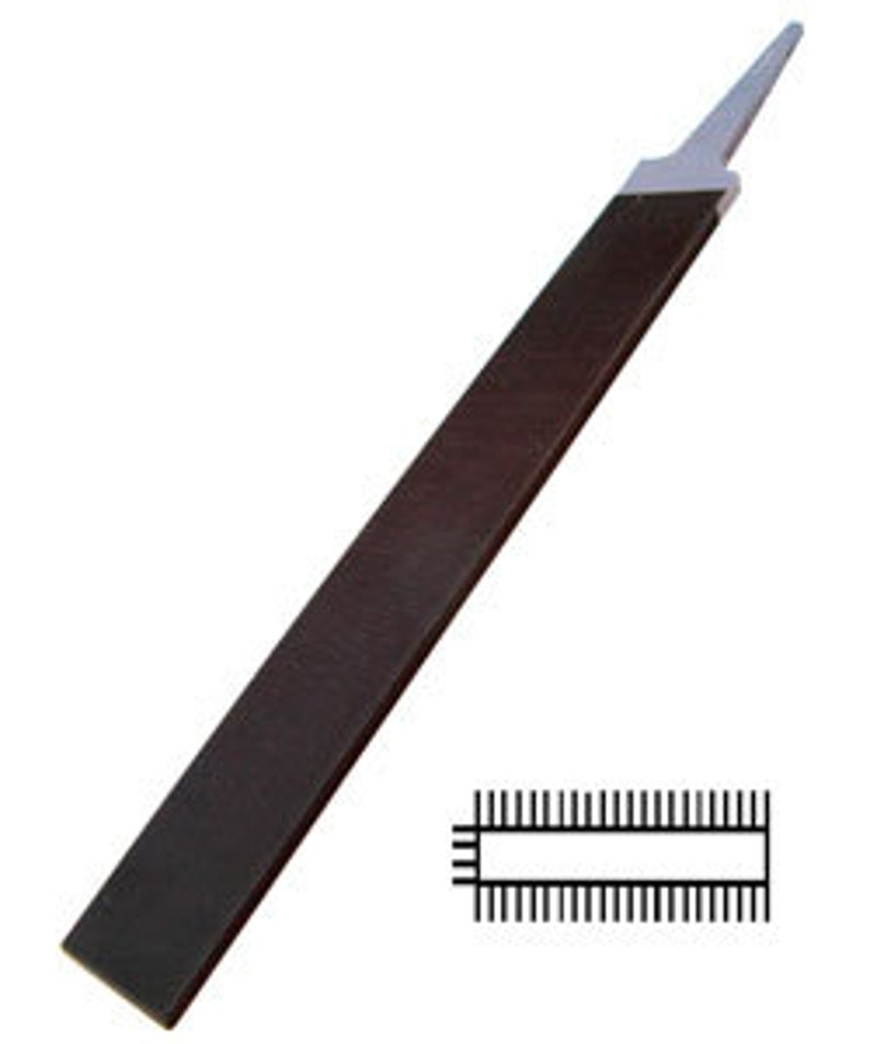 File Flat Hand 0 Cut 6 Swiss Pattern 31.144 | Etsy