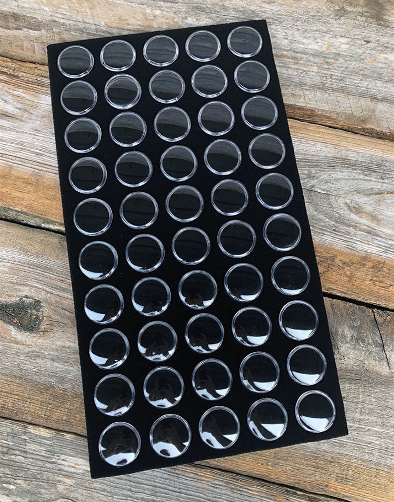 Gem Jar Tray Insert 50 Jars Black DST2550 - Etsy
