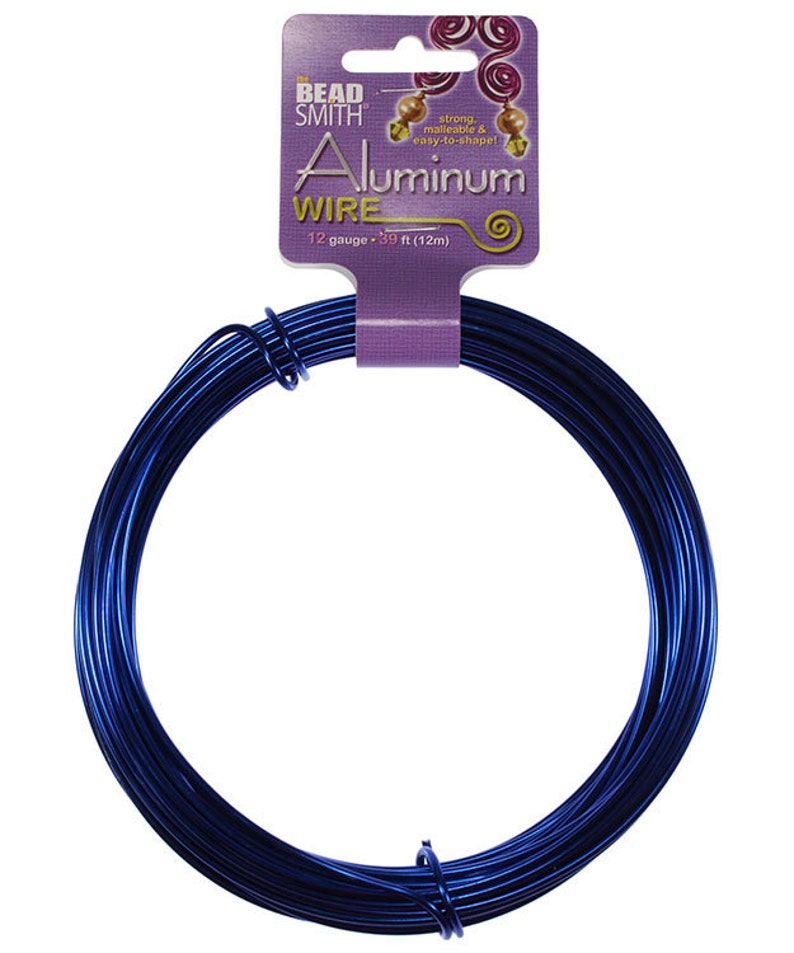 Aluminum Wire Blue Color Wire 12ga 39 Feet per Bag WR70812 - Etsy