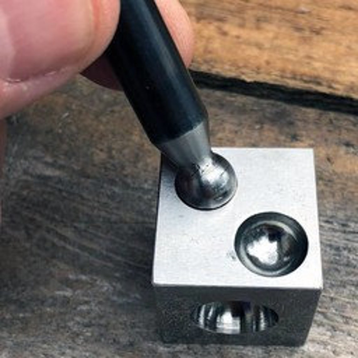 Mini Dapping Set With Block and 12 Punches DA9414 - Etsy