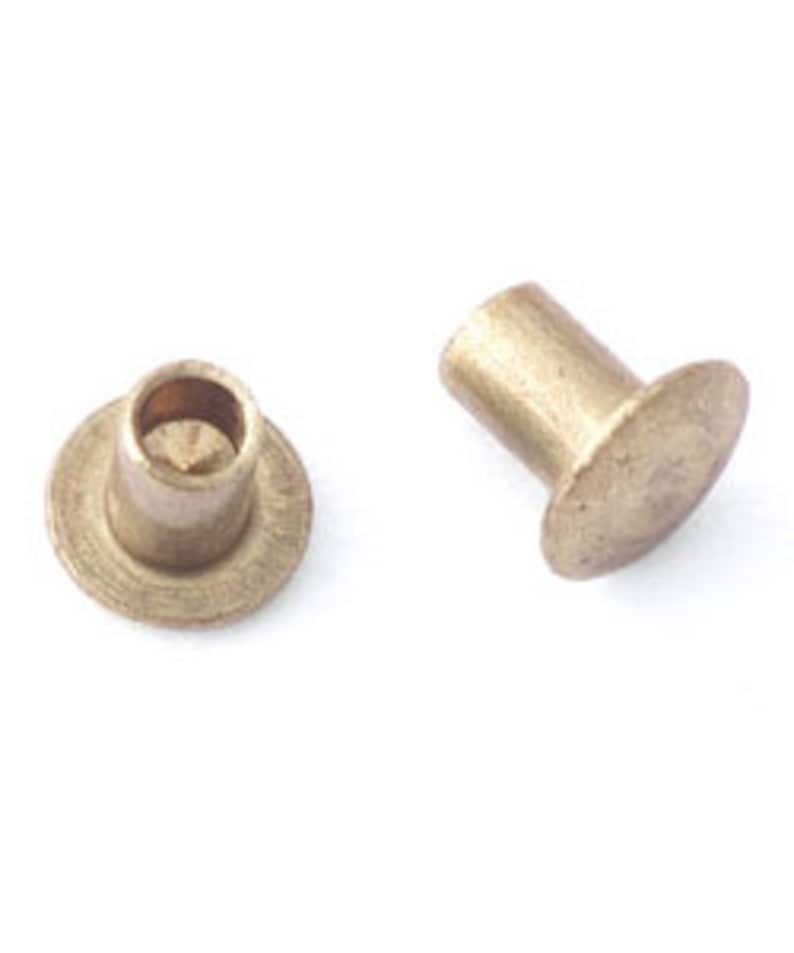 Brass Rivets 1/16dia x 3/32long for RIVET TOOL | Etsy