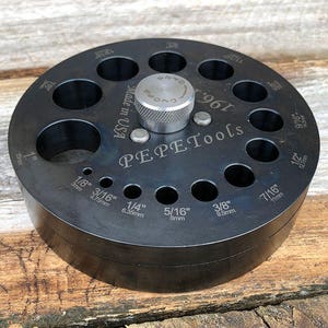 Disc Cutter Set of 14 Different 1/8" to 1" by PEPE Tools (25.198) - Etsy