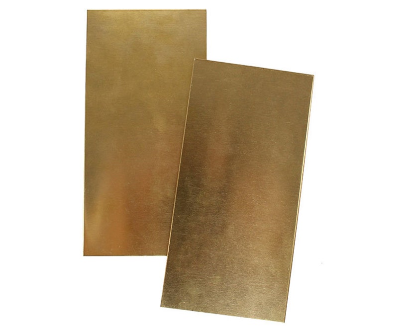 Red Brass Sheet 24ga 3" X 6" 0.51mm Thick (pkg of 2) (BS24-3) - Etsy