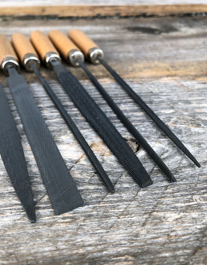 General Purpose File Set 6 Pieces With Handles 32.510 - Etsy