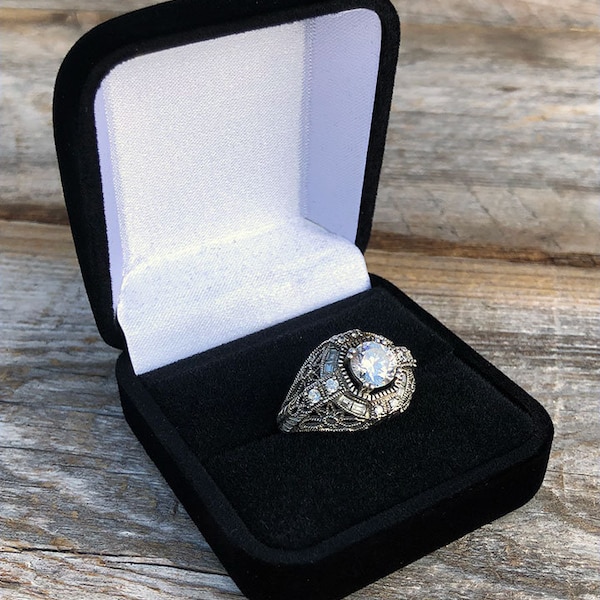 Velvet Ring Box - Etsy