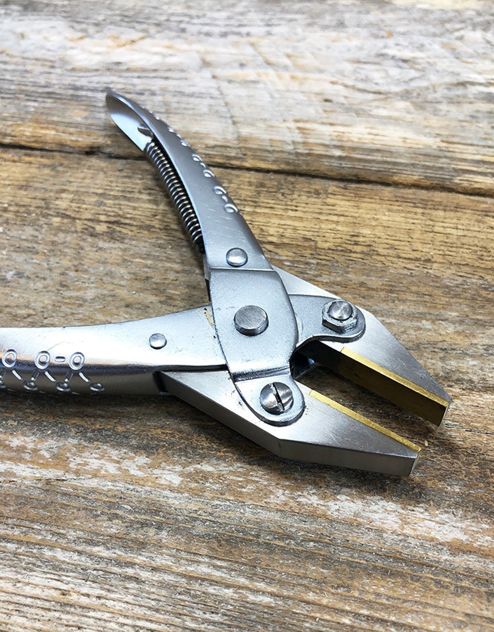 Parallel Pliers With Flat Nose Brass Jaws (PL8670) - Etsy