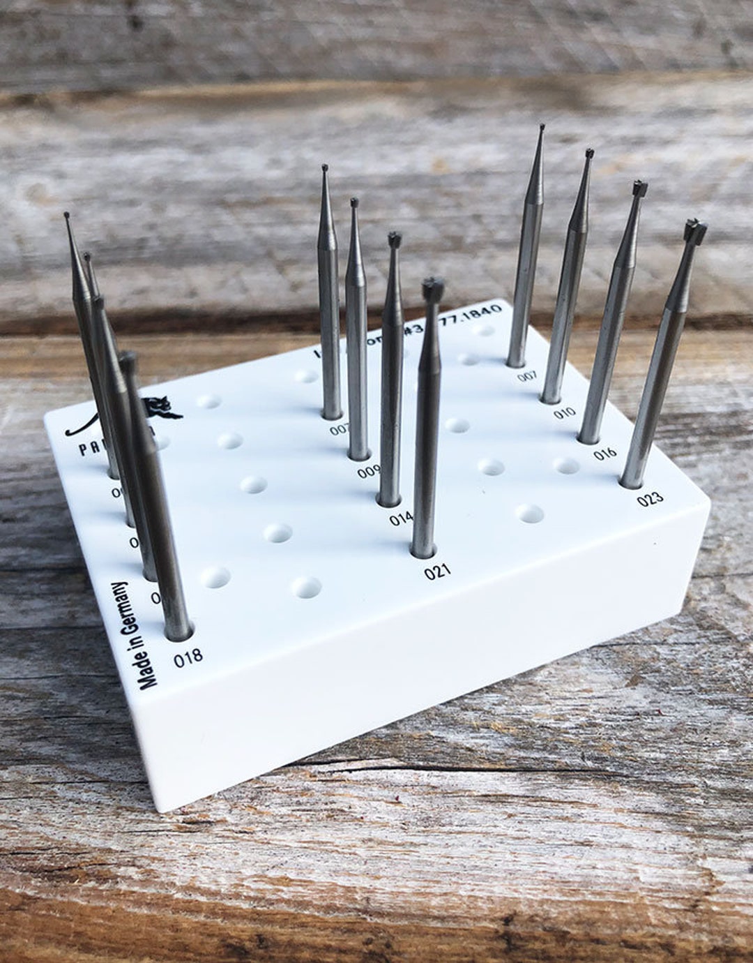Inverted Cone Bur Set 12pcs, 0.6 to 2.3mm (77.1840) - Etsy