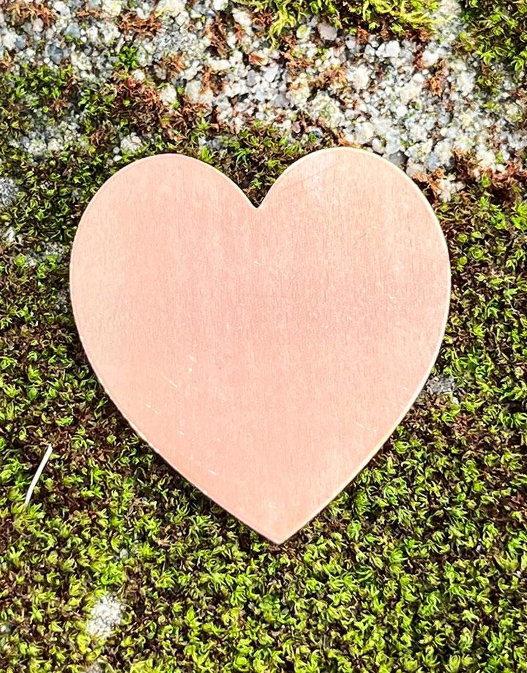 Copper Shape Heart 1-3/8x1-1/2 24ga pkg of 6 MSC43124 - Etsy
