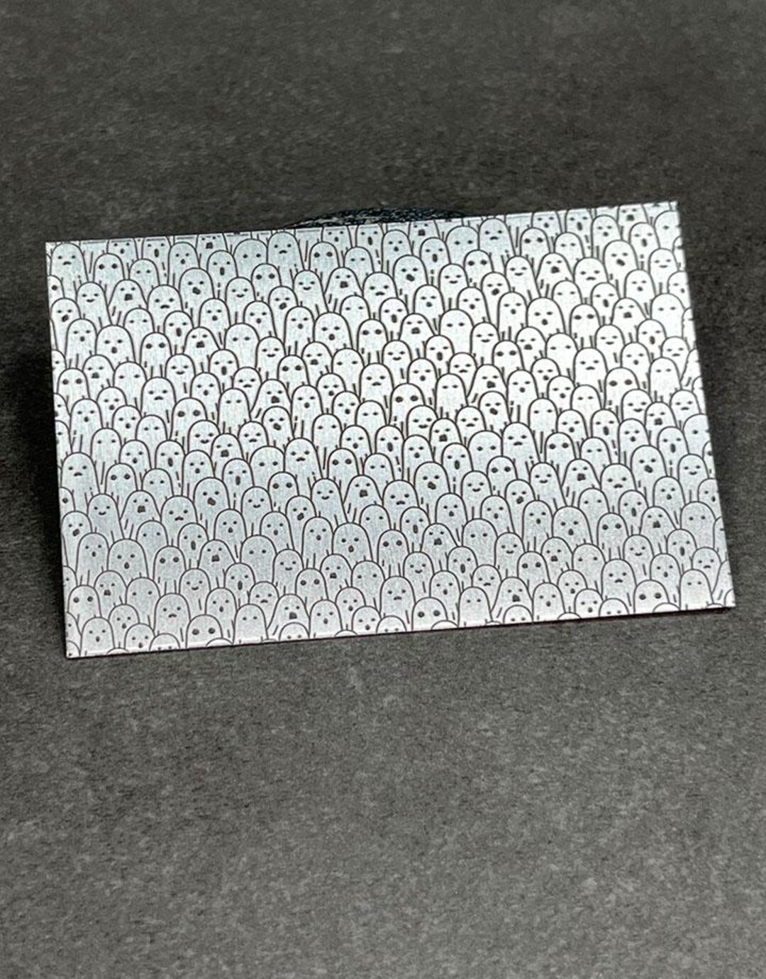 Laser Engraved Pattern Aluminum Sheet (cute Ghosts) 3x2" (ALP0129) - Etsy