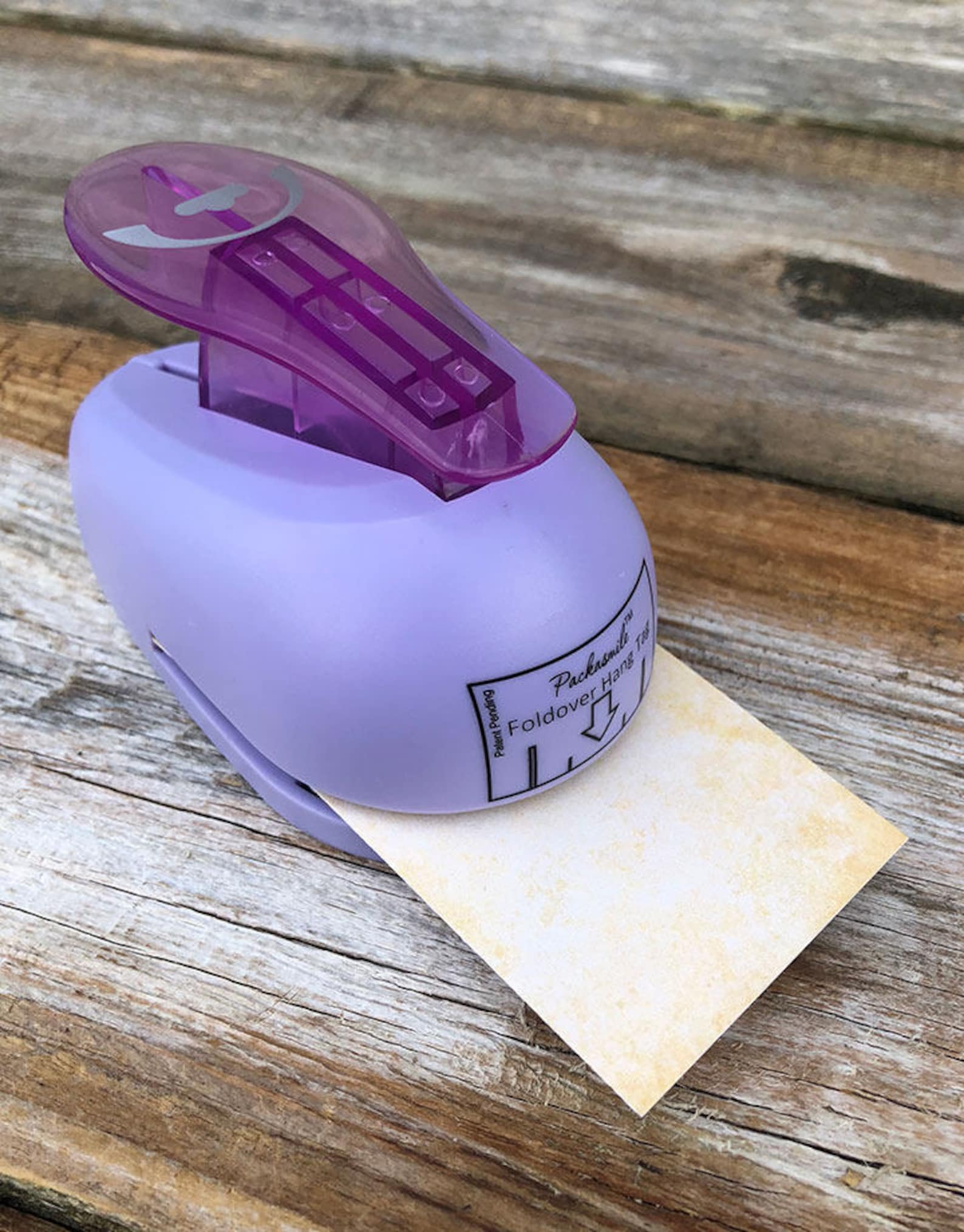 Easy Foldover Hangtag Punch for Cards DCH054 - Etsy