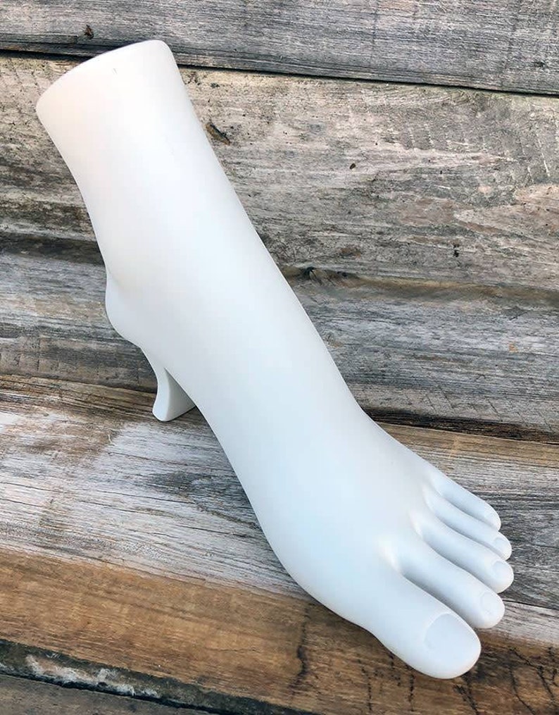 Foot Display Polystyrene White for Anklets/toe Rings - Etsy
