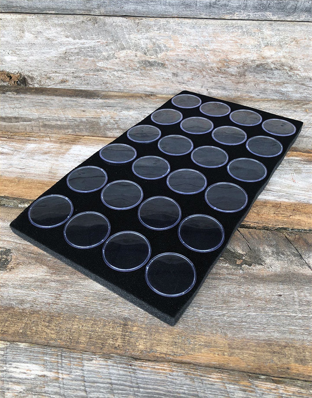 Gem Jar Tray Insert 24 Jars Black (DST2524) - Etsy