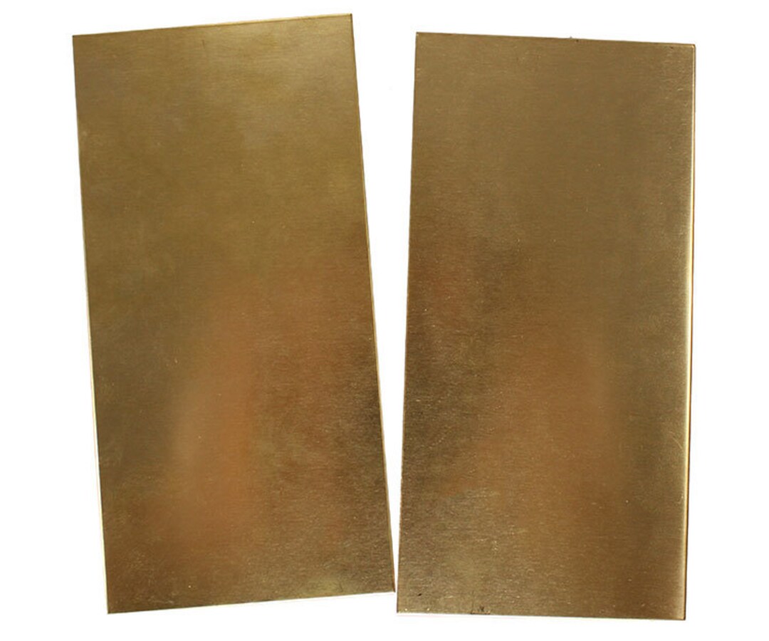 Red Brass Sheet 20ga 3" X 6" 0.81mm Thick (pkg of 2) (BS20-3) - Etsy