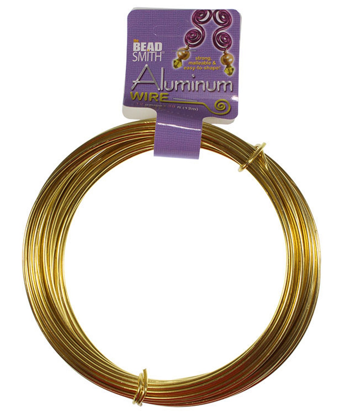 Aluminum Wire Light Gold Color Wire 12ga 39 Feet Per Bag | Etsy