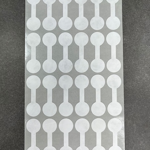 White Tyvek Dumbbell Tags (pkg of 1000) (DTA7070) - Etsy