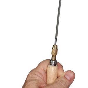 Wood Handle With Collett for Needle Files (37.830) - Etsy