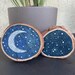 Moon Phases Lunar Wooden Decoration • Celestial Ornament • Stars, Moon ...