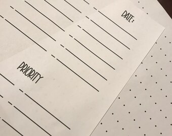 To Do List Template - Etsy