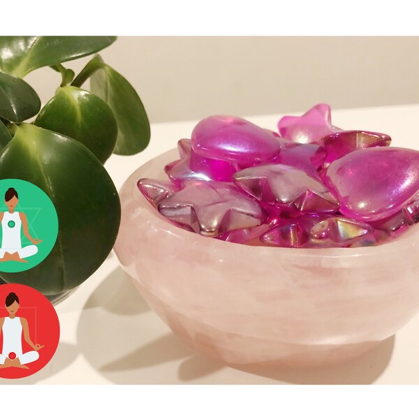 Ruby Aura Quartz - Etsy