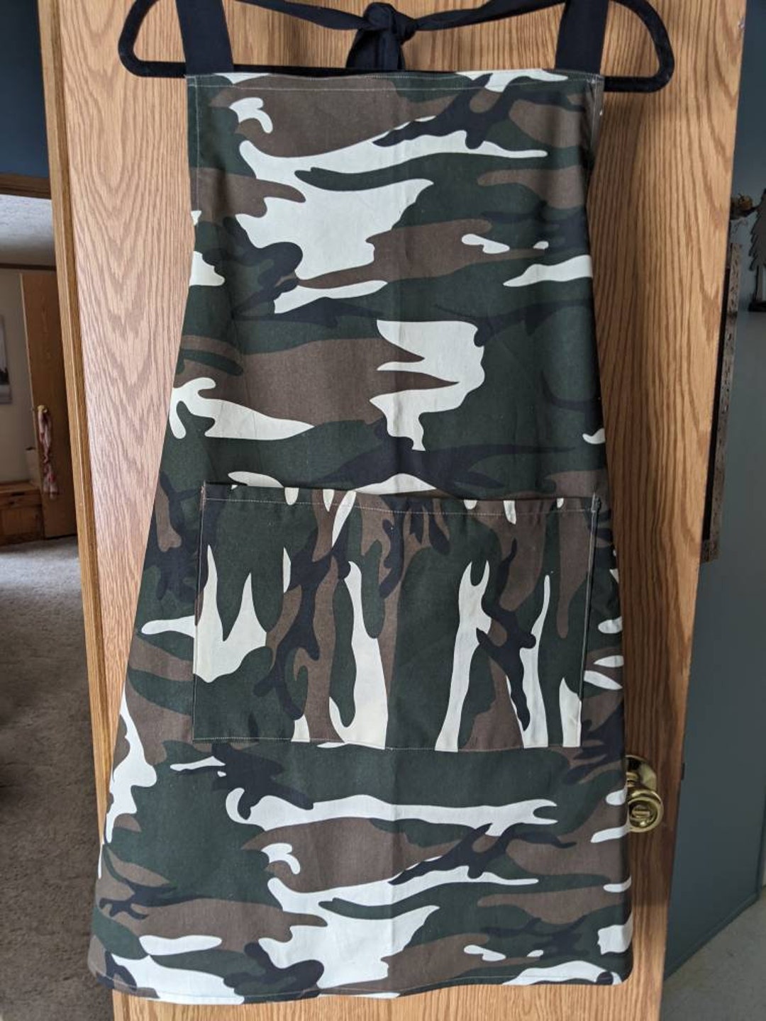 Man's Full Camouflage Apron,. Camo Apron, Man's Grilling Apron, Man's ...