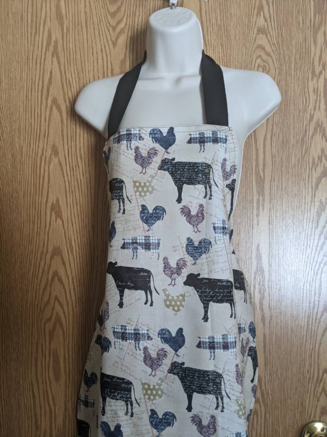 Adult Full Apron, Farm Animal Apron, Women's Animal Apron, Country ...