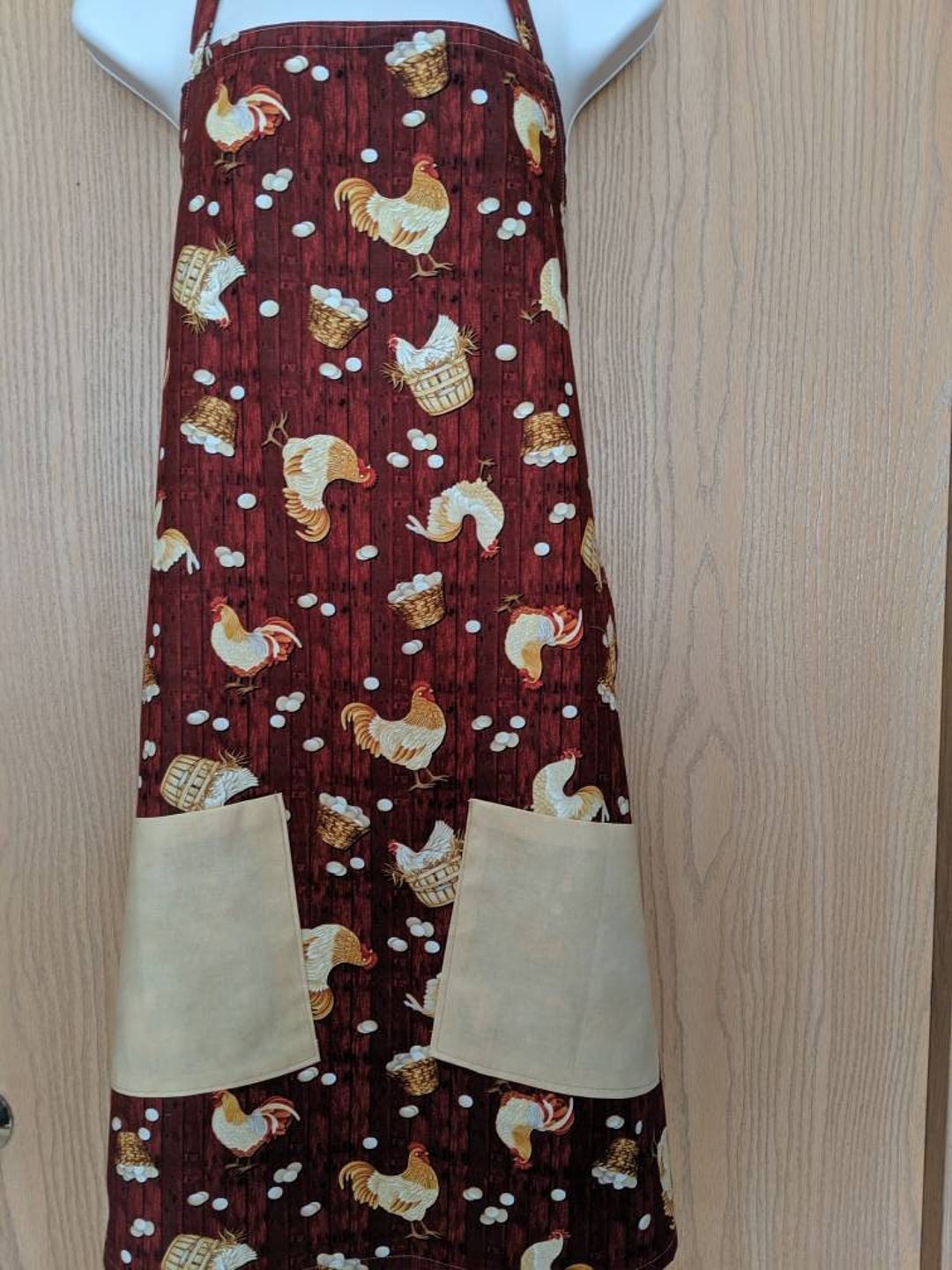 Ladies Woman's Full Chicken and Eggs Apron With Pockets - Etsy