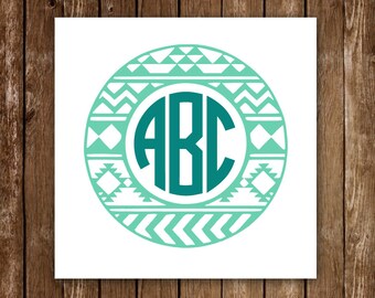 Tribal monogram | Etsy