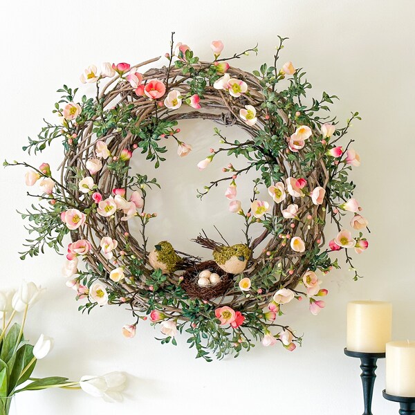Large Spring Wreath - Etsy