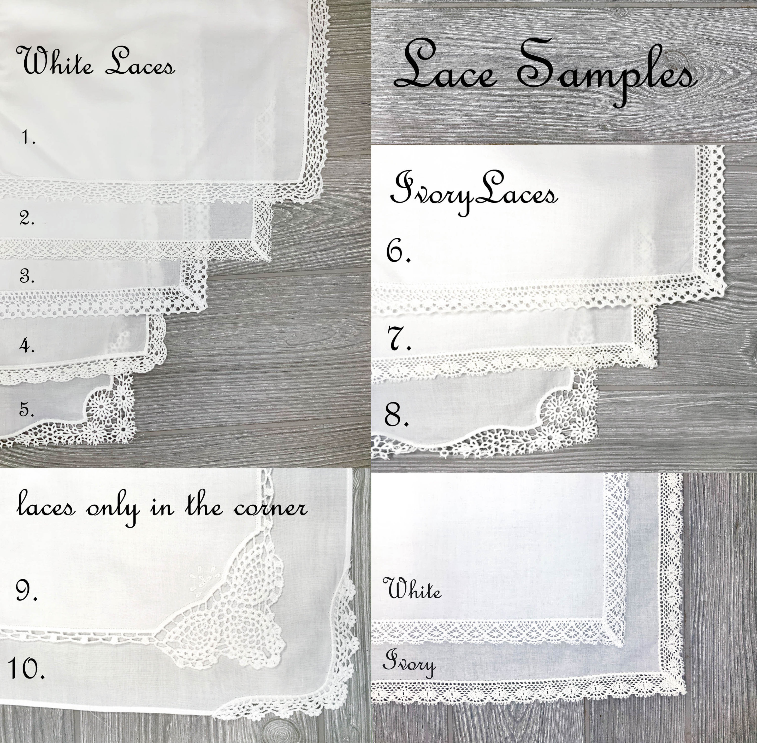 Wedding Handkerchief Something Blue Wedding Hankies | Etsy