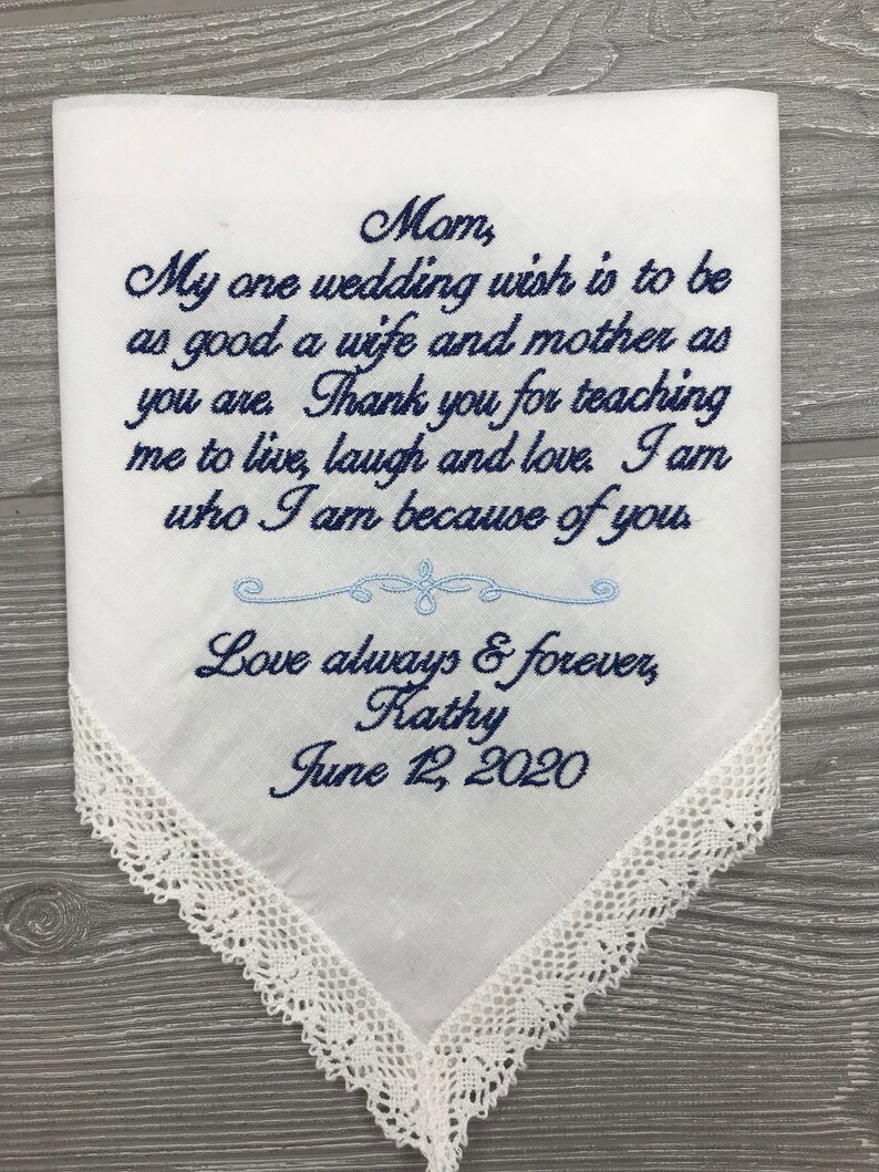 Mother of the Bride Personalized Wedding Gift Wedding | Etsy