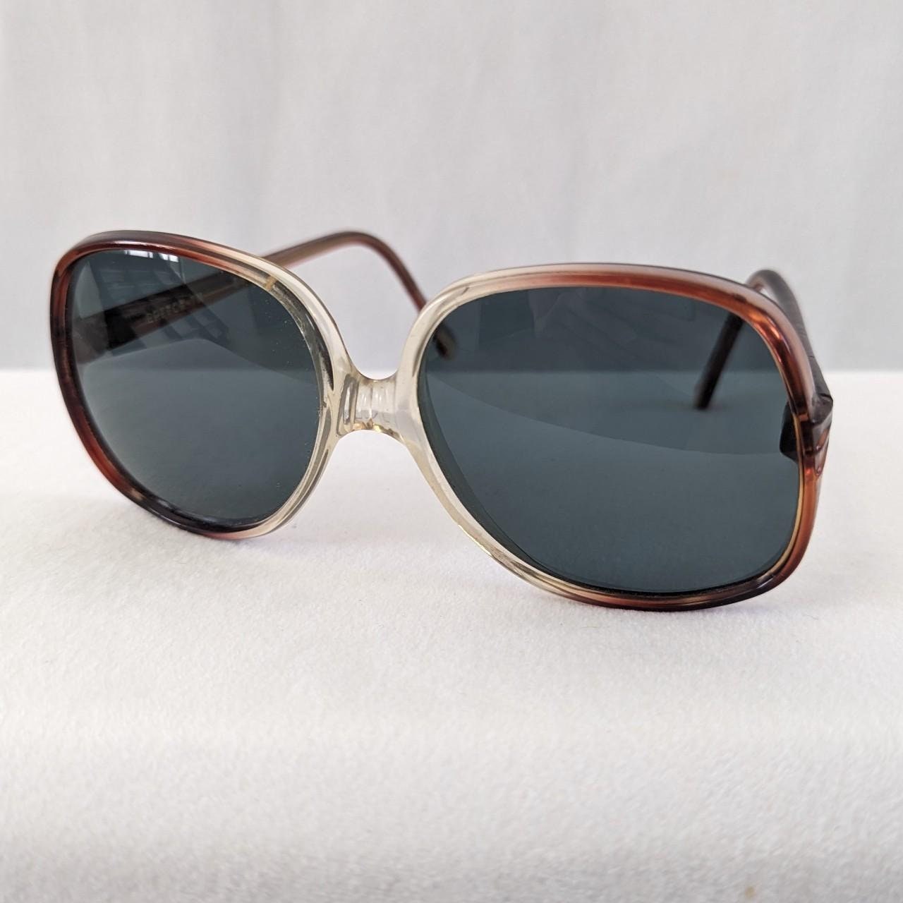 1960s New Old Stock Greek Red and Clear Sunglasses With Blue Lenses - Etsy