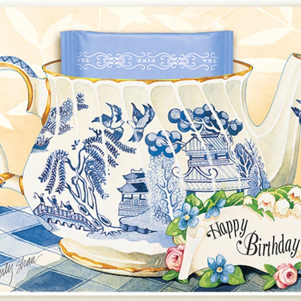 Blue Willow Paper - Etsy